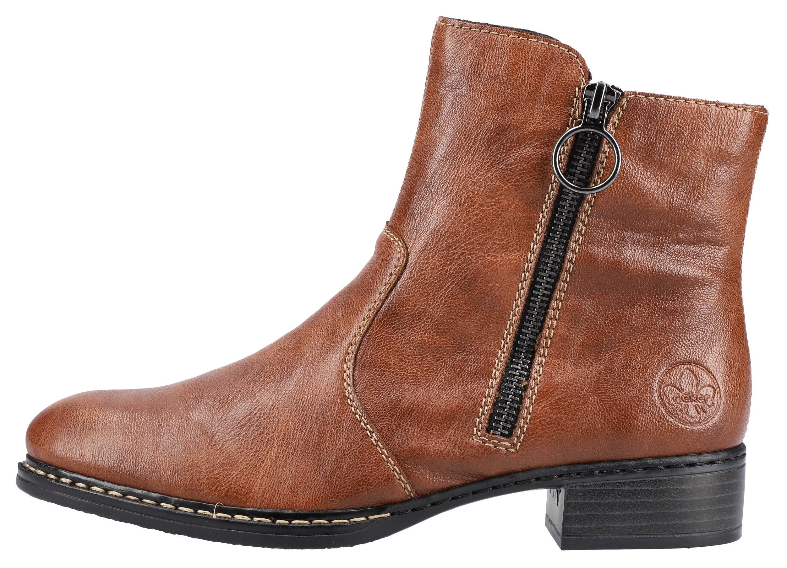 Rieker Laarsjes met sierrits aan de buitenkant nu online bestellen | OTTO