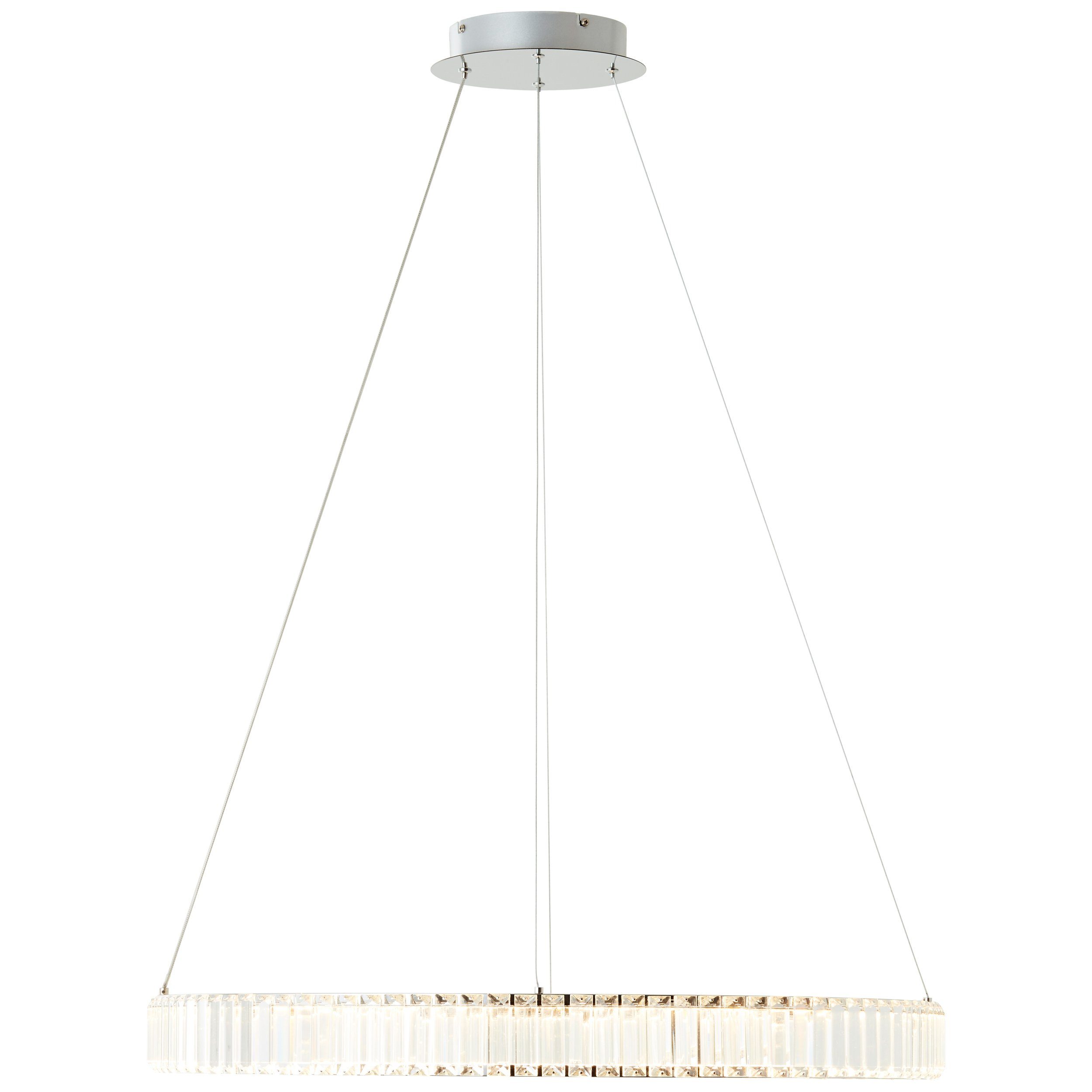 Brilliant Leuchten Led-hanglamp Queen Hoogte 150 cm, Ø 80 cm, 6000 lm ...