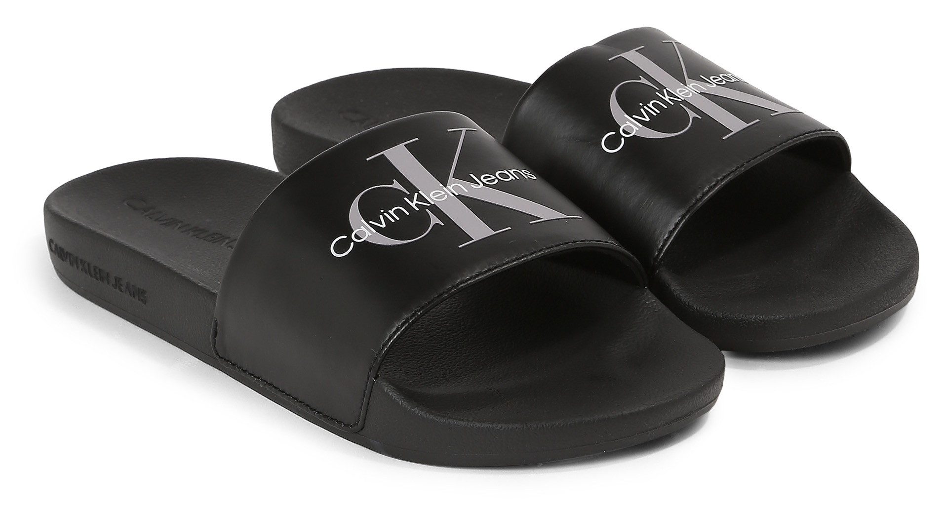 Calvin Klein Badslippers SLIDE NY PEARL , badschoen, zomerschoen ...