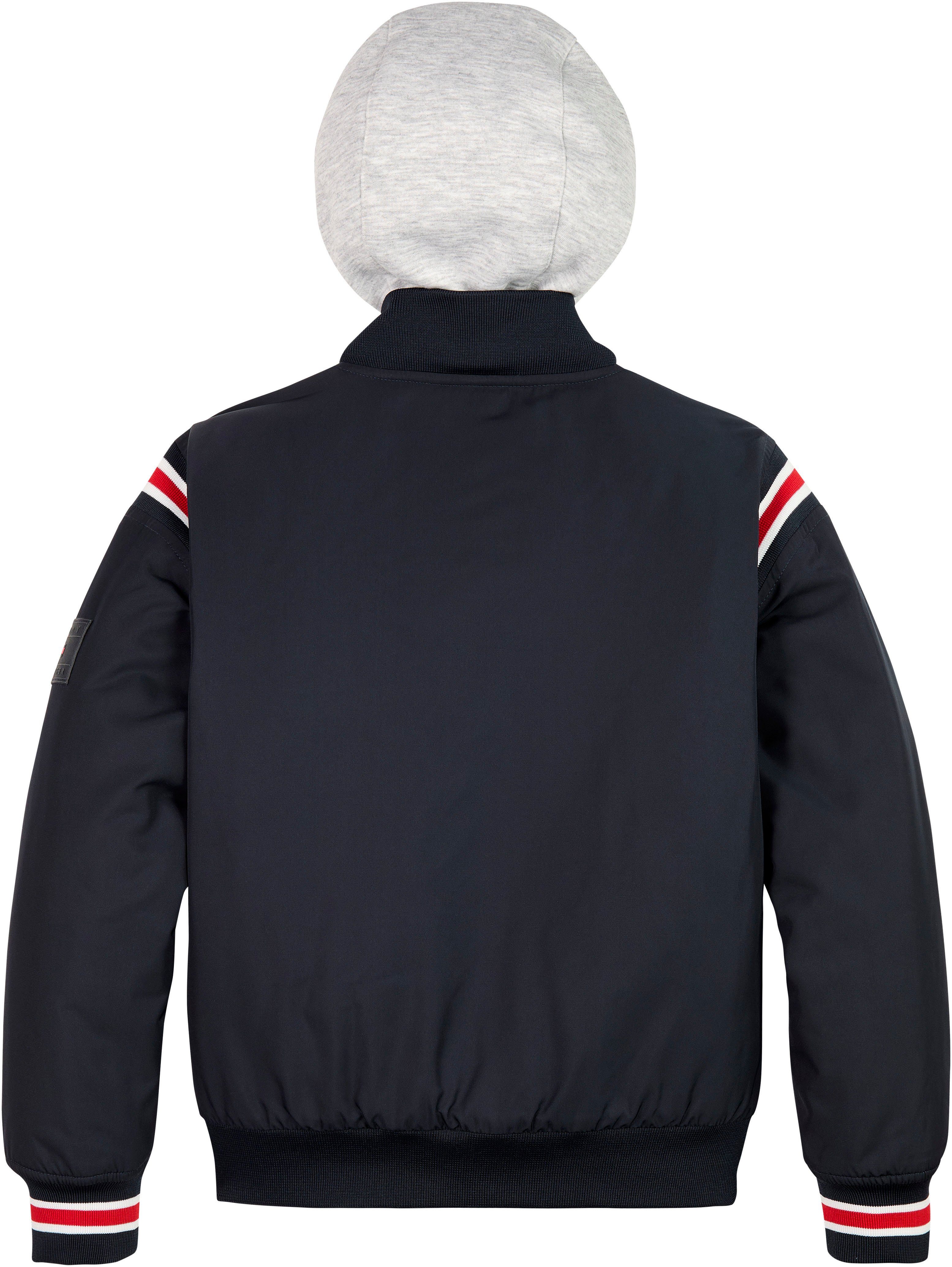 Tommy Hilfiger Bomberjack Th Logo Bomber Jacket Met Logoborduursel Op