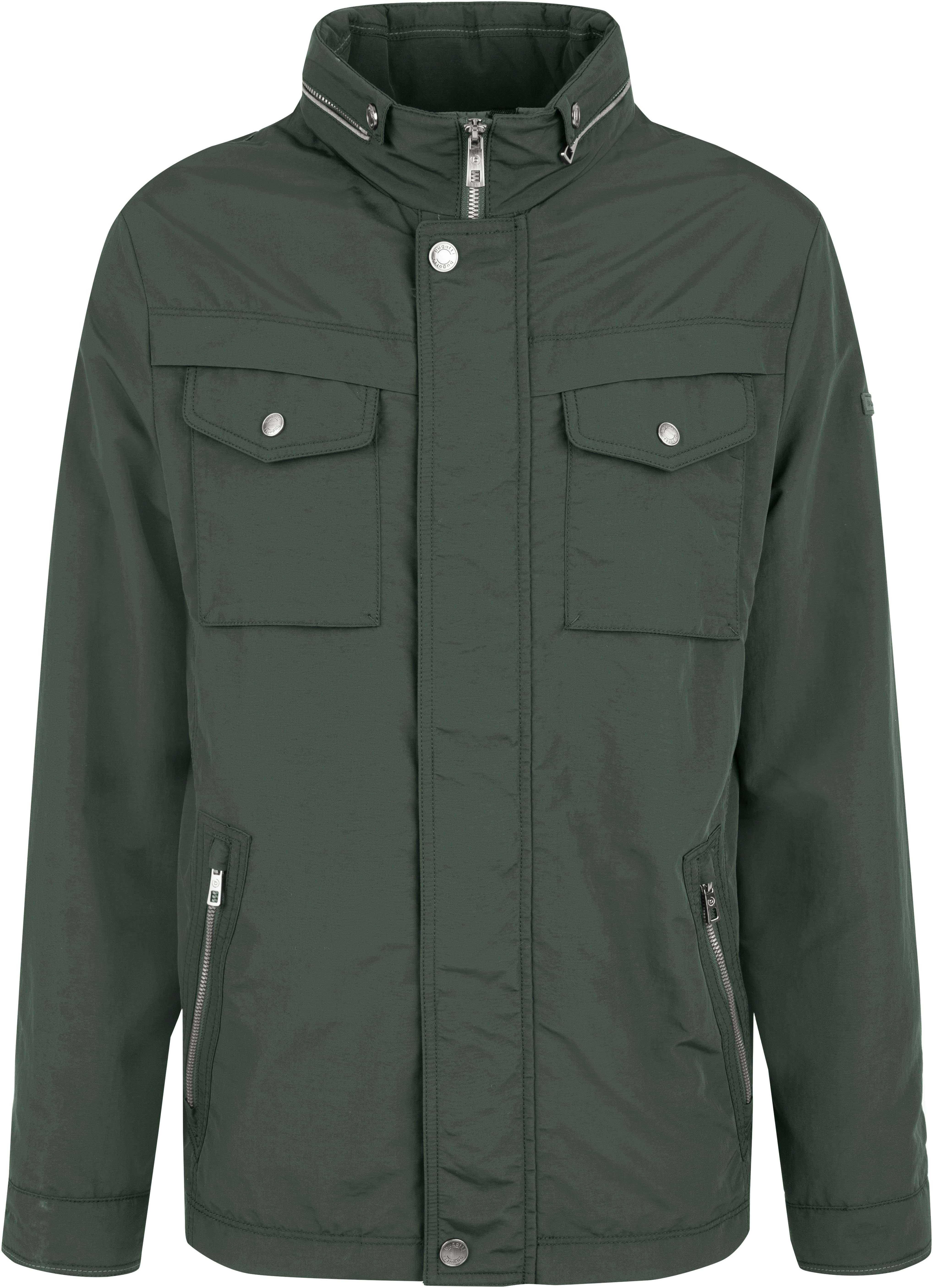 Bugatti Field-jacket met staande kraag en opbergbare capuchon online shop | OTTO