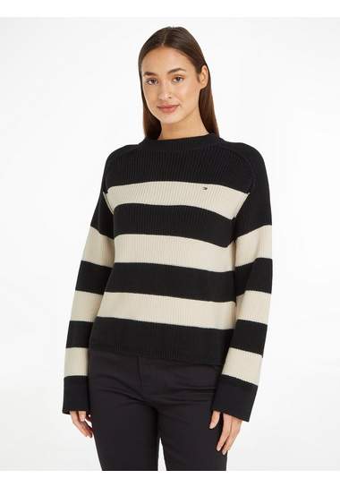 Tommy Hilfiger Trui Met Ronde Hals Met Geborduurd Logo In De Online