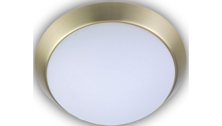 Niermann Plafondlamp Opal Mat Decoratiering Mat Messing 40 Cm 1 Stuk