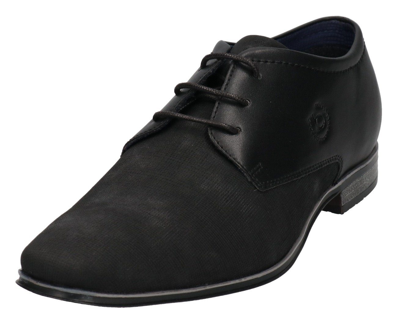 Bugatti Veterschoenen in licht spitse vorm, vrijetijdsschoen, lage ...