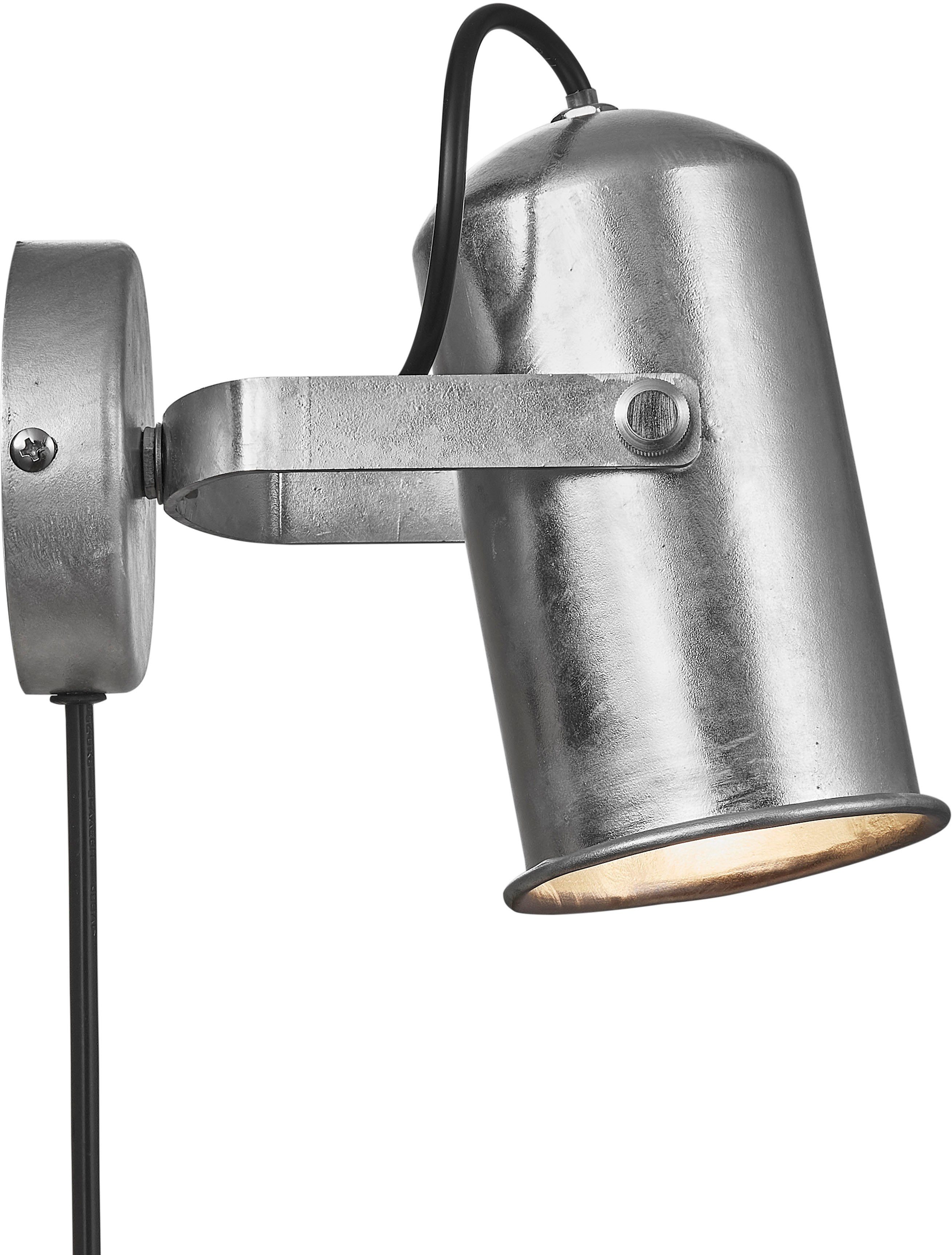 Nordlux Wandlamp Porter industriële stijl, verstelbare lampenkop voor ...
