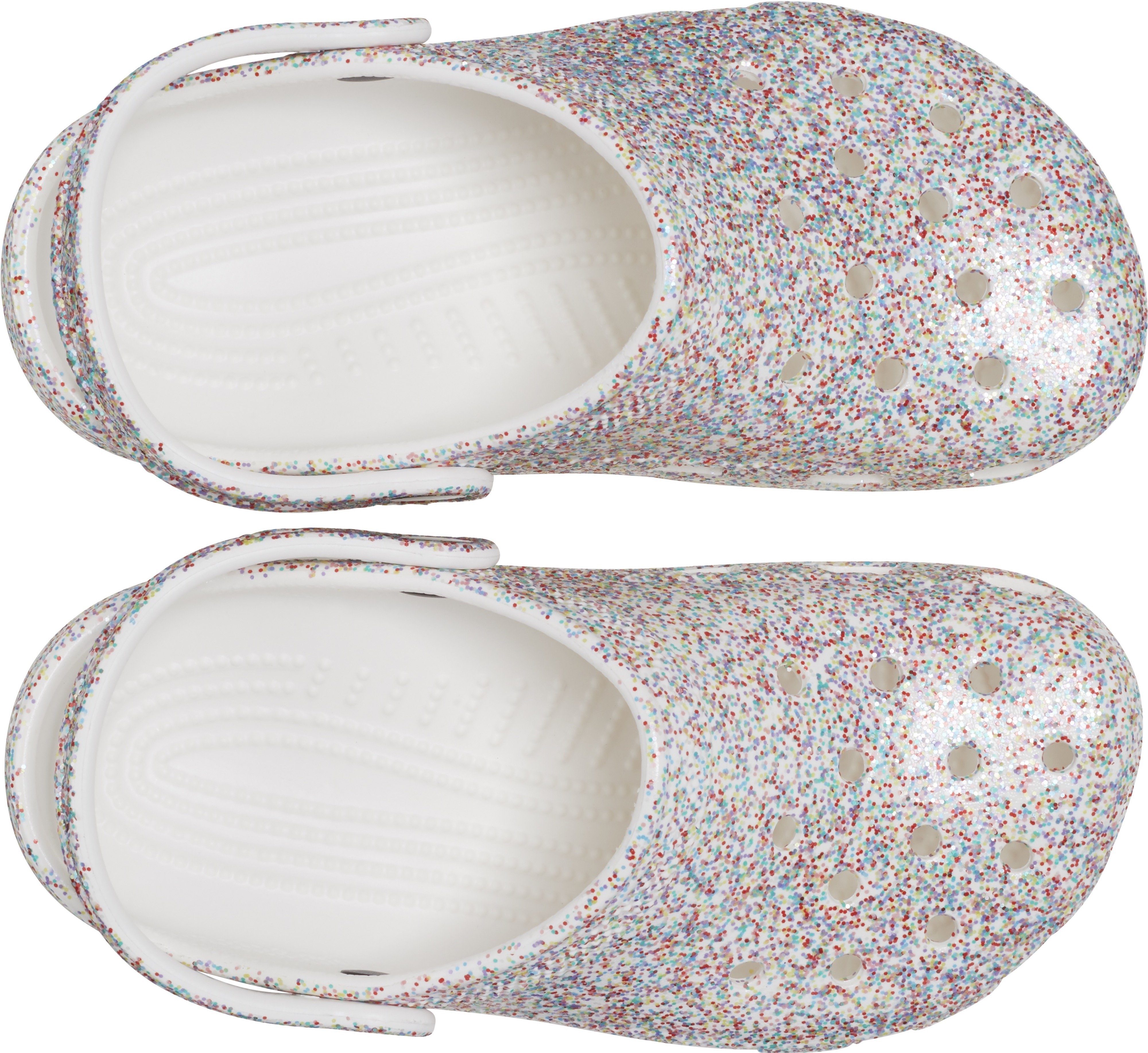 Crocs Pantoffels Classic Sprinkle Glitter Clog K vind je bij | OTTO