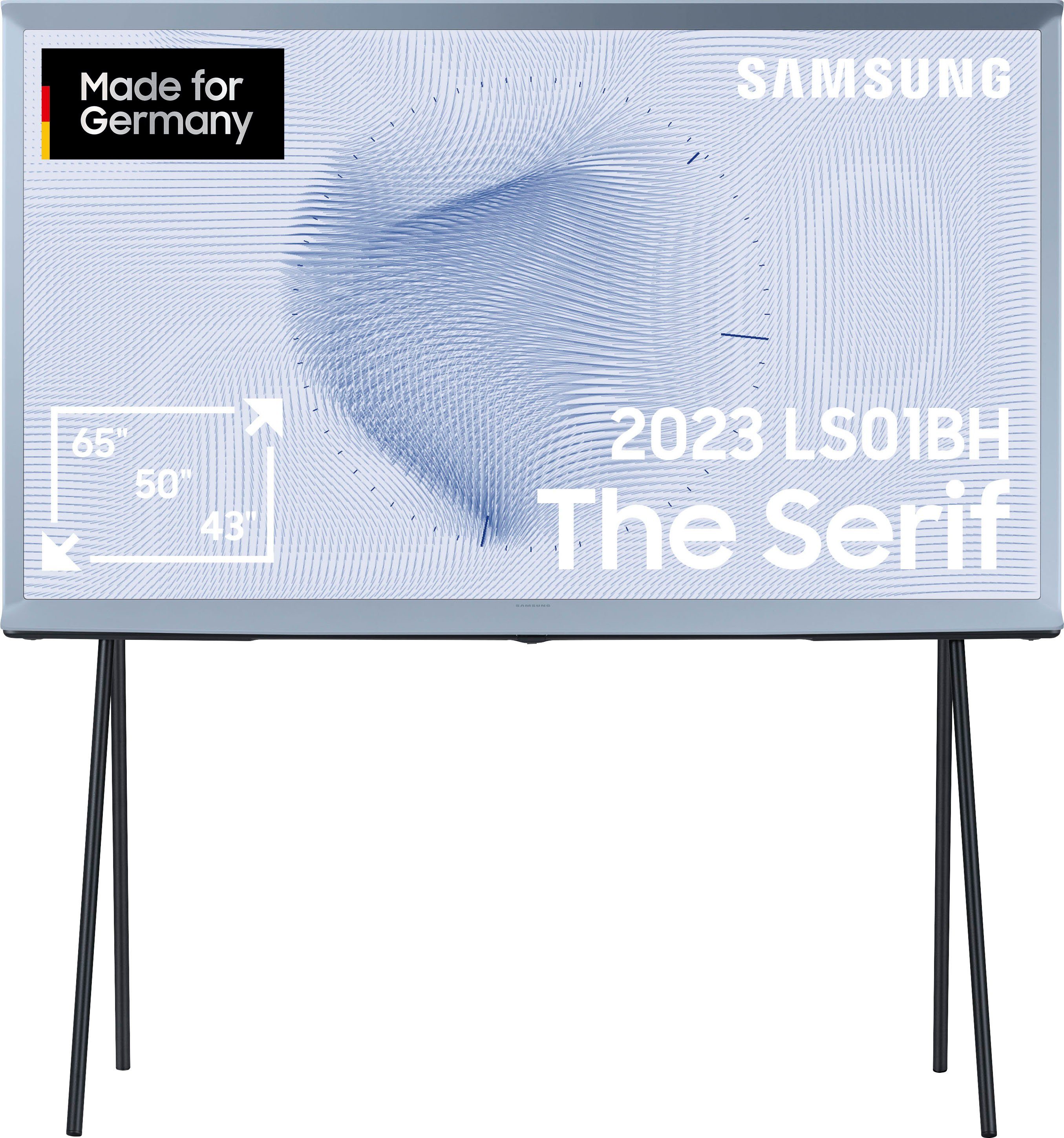 Samsung Led-TV GQ65LS01BHU, 4K Ultra HD, iconisch design, mat display ...