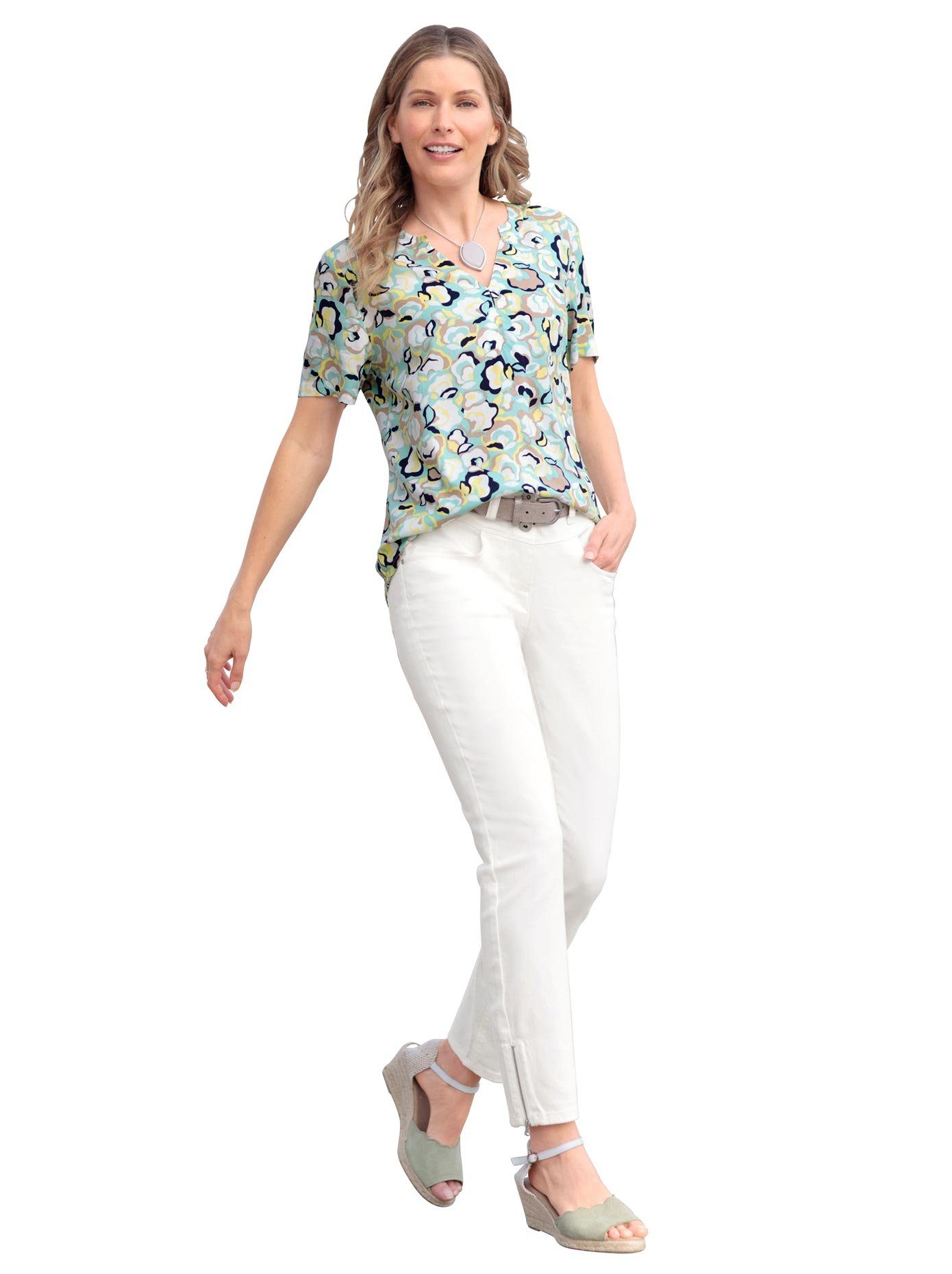 Classic Inspirationen Gedessineerde blouse in de online winkel | OTTO