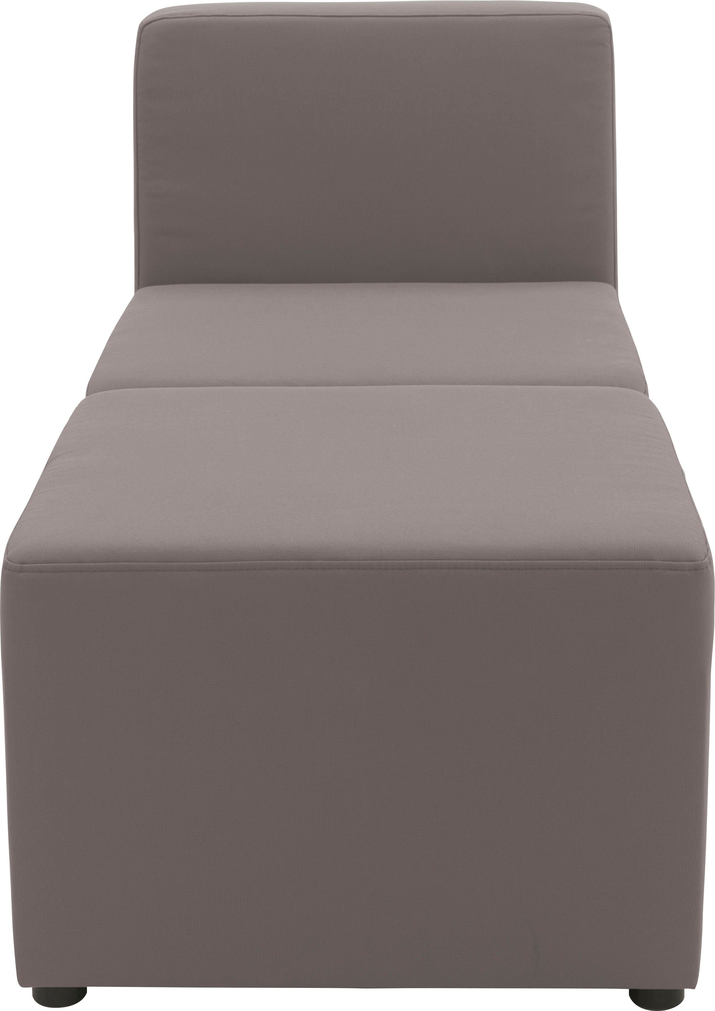 Domo Collection Sofaelement Aurinko Für Terrasse Garten Und Balkon