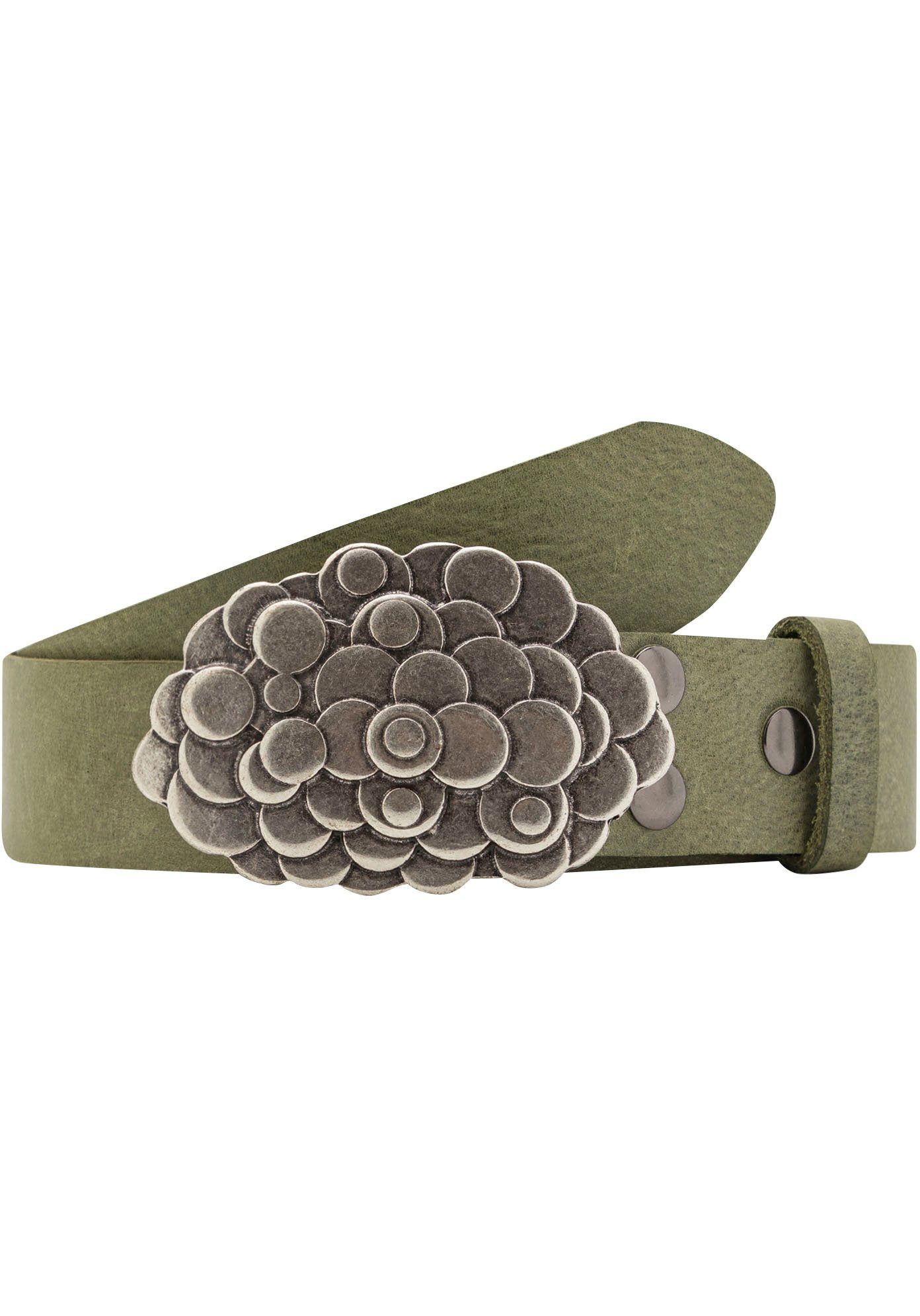 RETTUNGSRING by showroom 019° Leren riem met verwisselbare sluiting ...