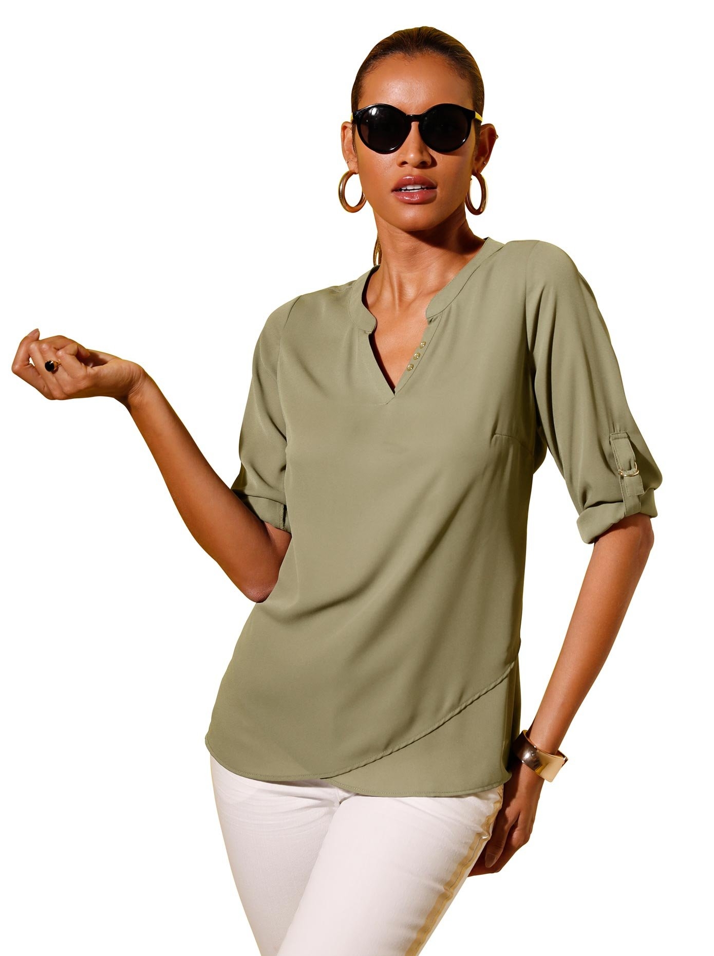 Creation L Crêpe Blouse Online Bij Otto
