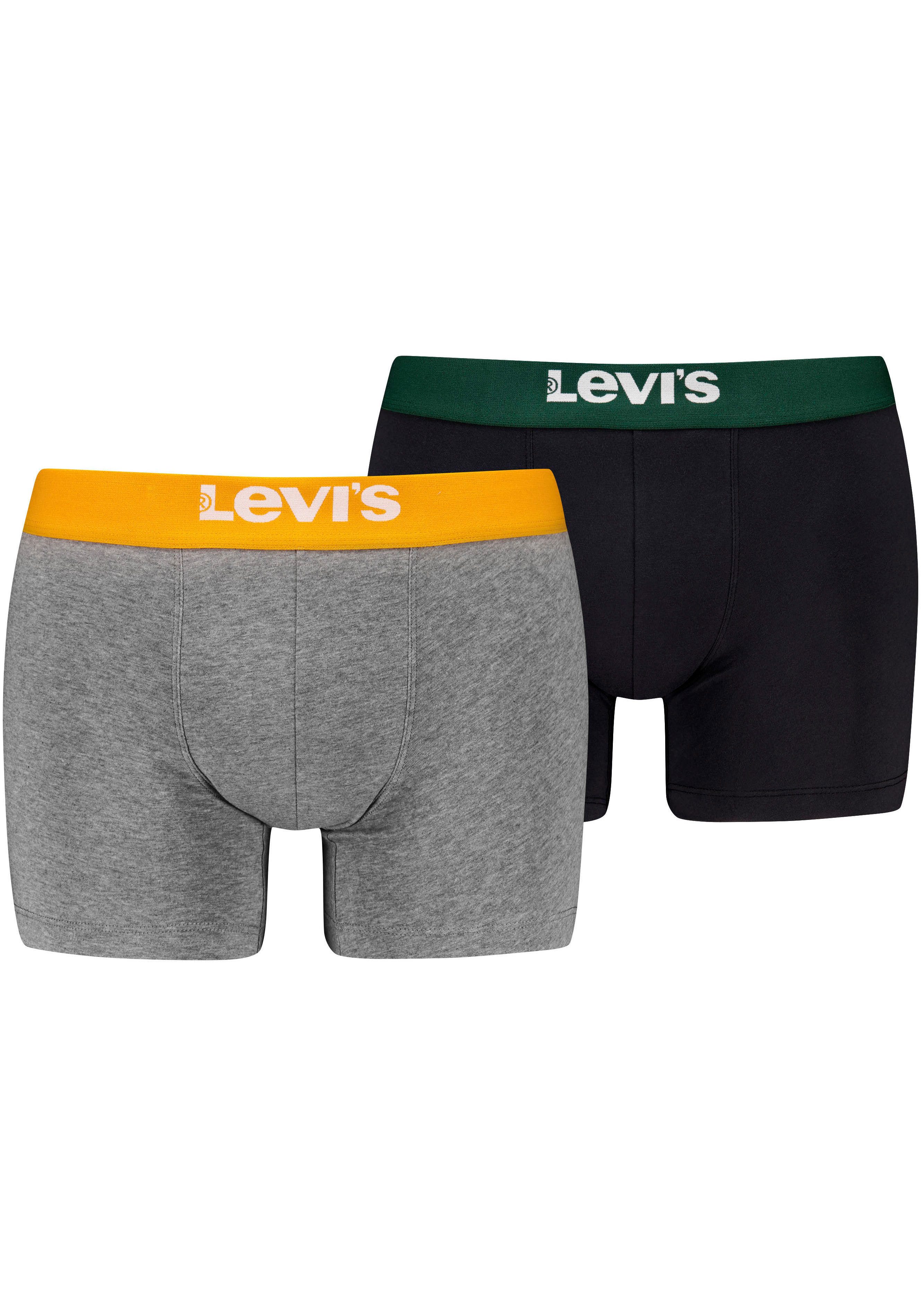 Levi's® Boxershort LEVIS MEN SOLID BASIC BOXER BRIEF ORGANIC CO 2P in de webshop | OTTO