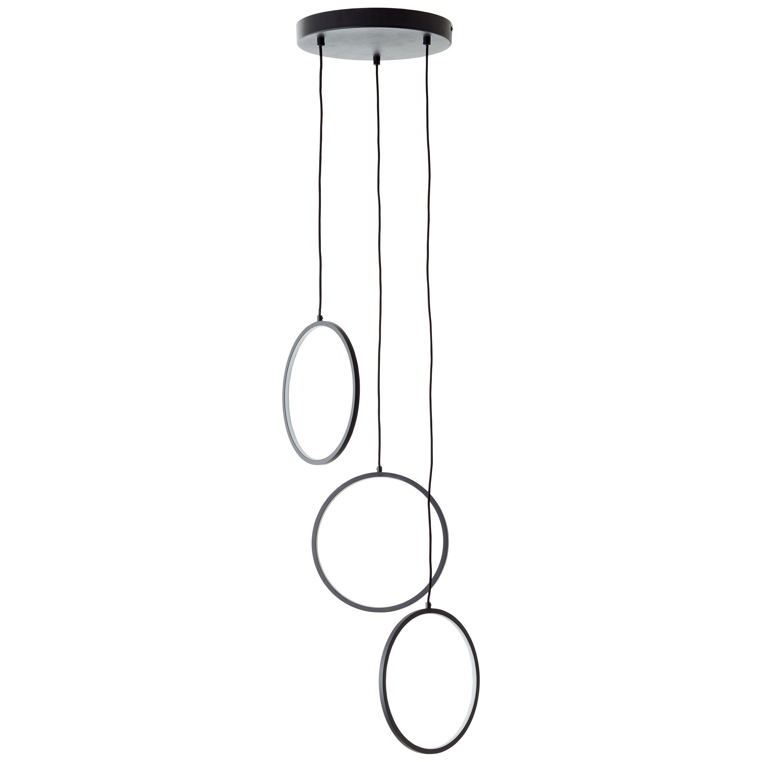 Brilliant Leuchten Led-hanglamp Chaumont Hoogte 150 cm, uitschuifbaar ...